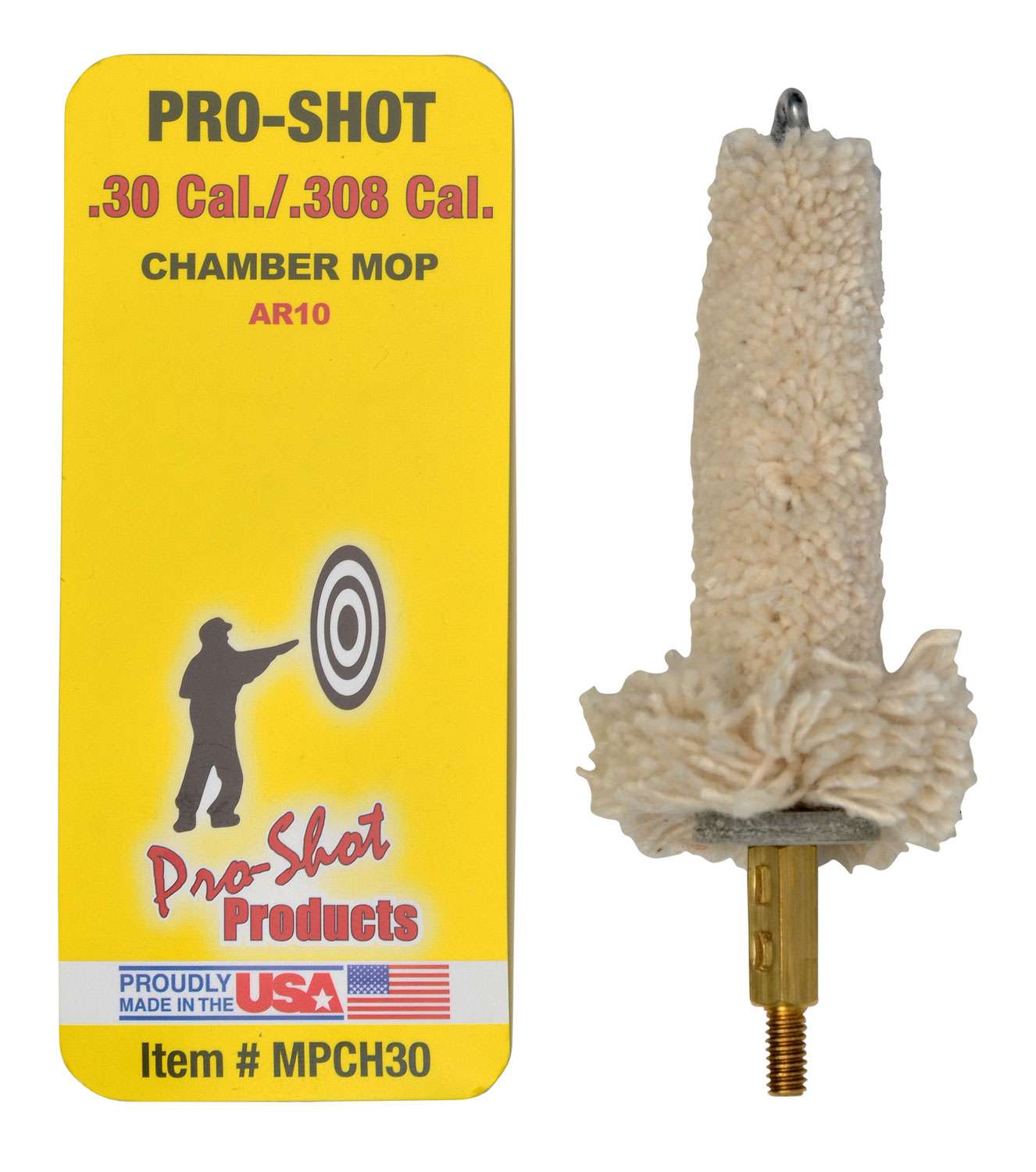 Pro Shot MPCH30 Military Style Chamber Mop 308 Win 7 62x51mm NATO Rifle 