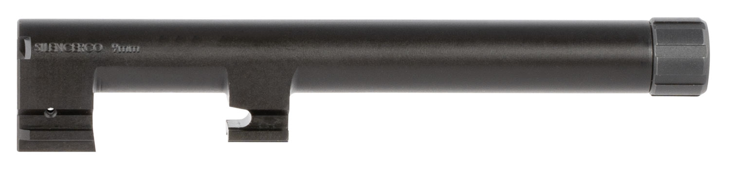 SilencerCo AC2291 Threaded Barrel 9mm Luger 4.90" Beretta 92FS/M9 Black ...