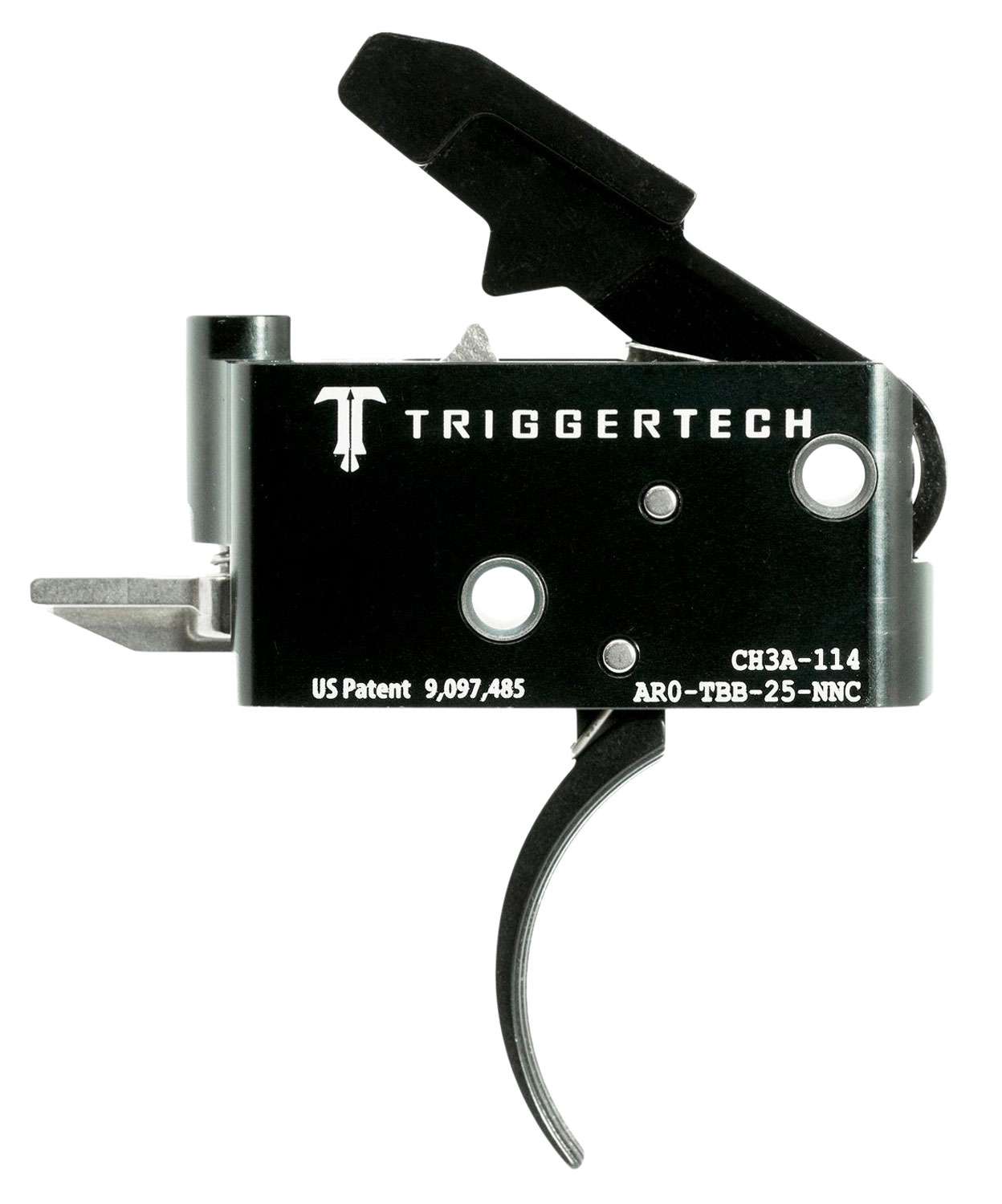 TriggerTech AROTBB25NNC Adaptable Primary AR Black Two-Stage ...