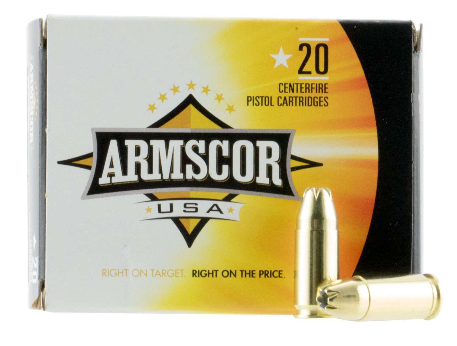 Armscor AC97N Pistol 9mm Luger 124 gr Jacketed Hollow Point (JHP) 20 Bx ...