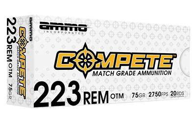 AMMO INC 223 REM 75GR OTM COMPLETE MATCH AMMUNITION | BattleHawk Armory