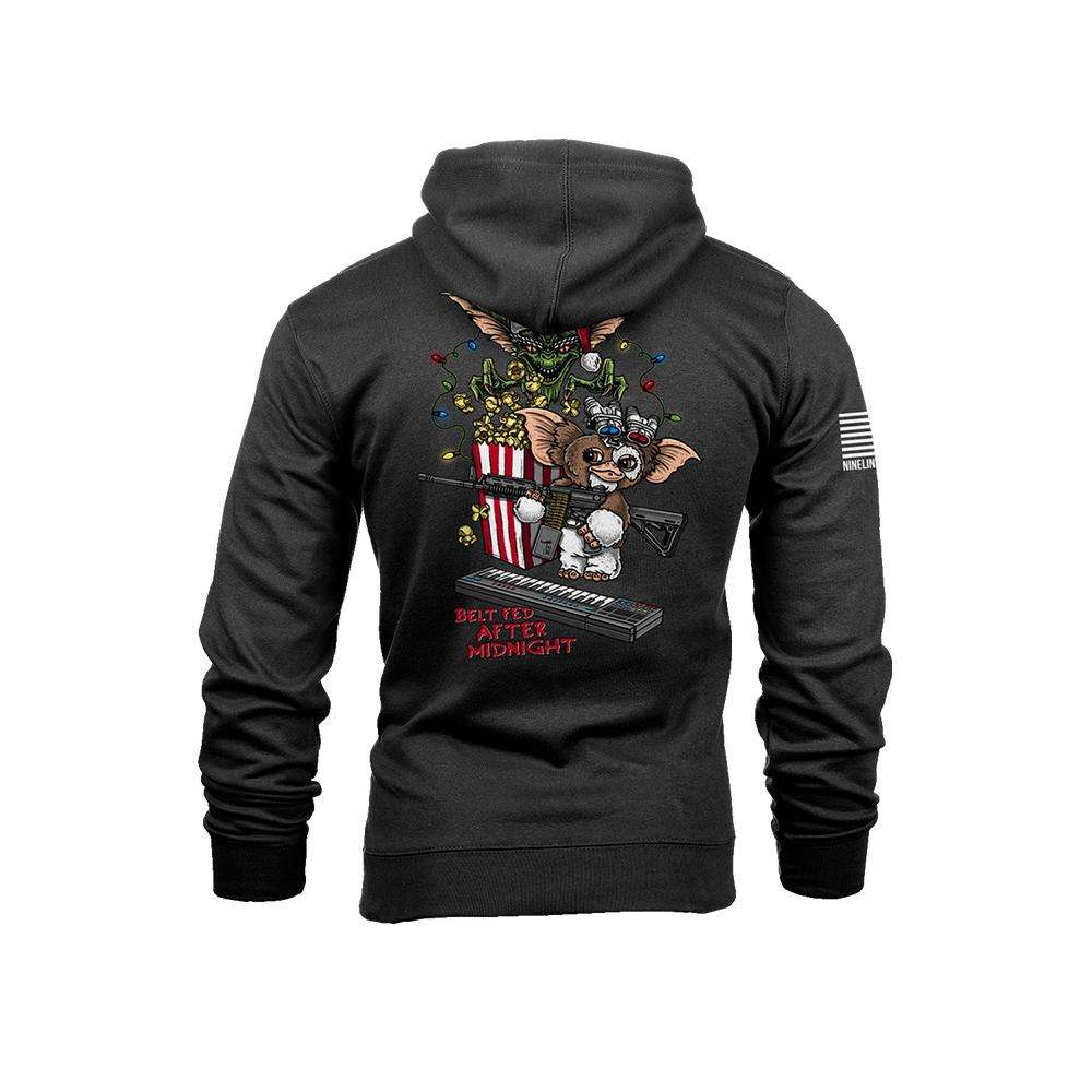 Nine Line Belt Fed Black Hoodie/ Large | Guns 4 Less