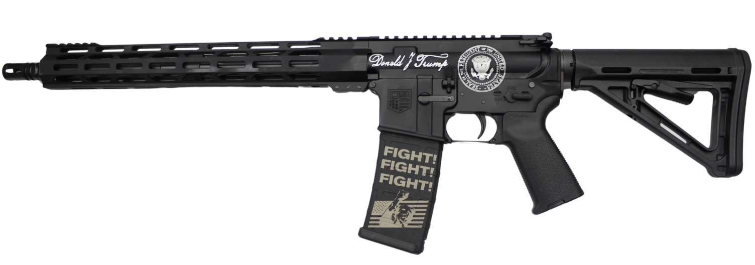 DIAMONDBK DB15 5.56 16" RFL 15" MLOK RL 30RD TRUMP EDITION | BattleHawk ...