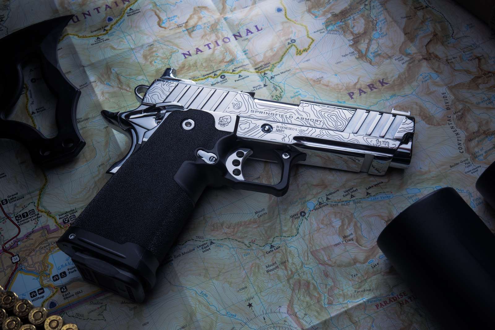 SPRINGFIELD ARMORY PRODIGY 9MM CNC/IRON MONKEY EDITION CHROME TOPO ...