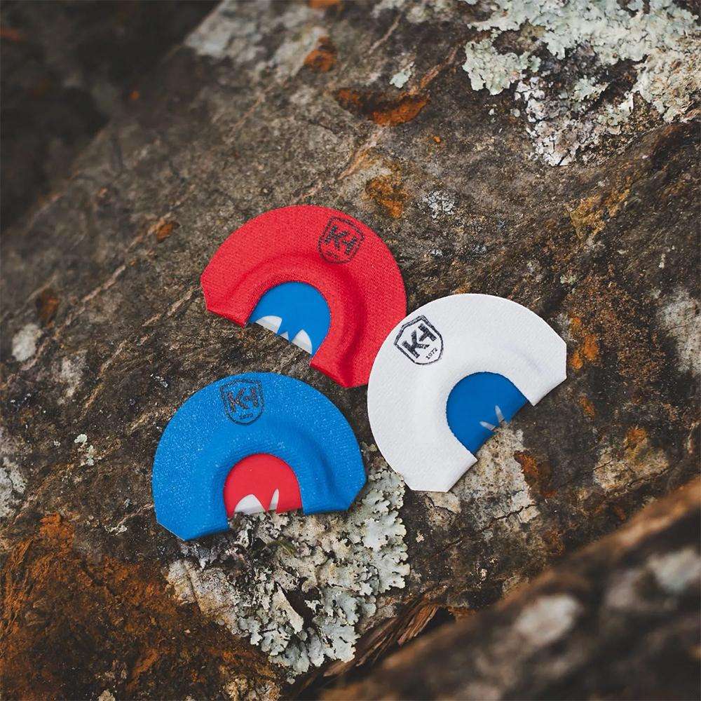 Knight & Hale KHT0206 HD Hen Mouth Call Attracts Turkey Red/White/Blue ...
