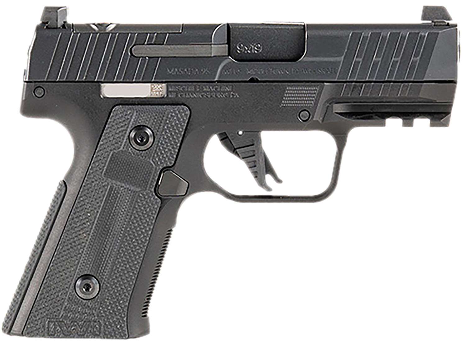 MASADA SLIM Commander Elite Alum Frame, 9mm, 3.4" Barrel, 2-13rd ...