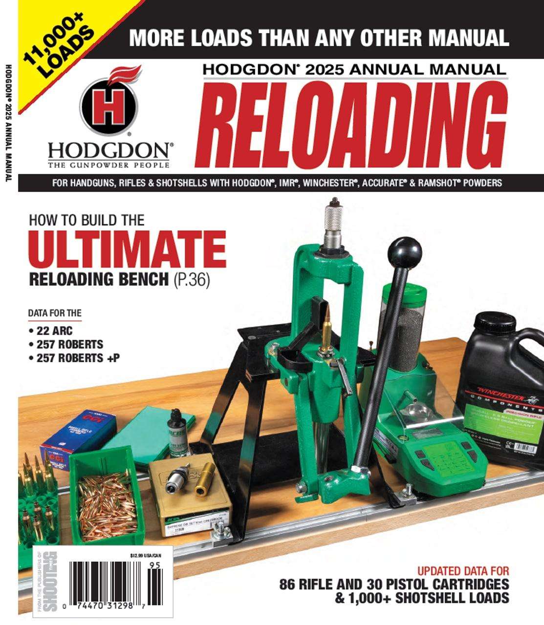Hodgdon AM25 Reloading Manual 2025 | Larry's Pistol & Pawn