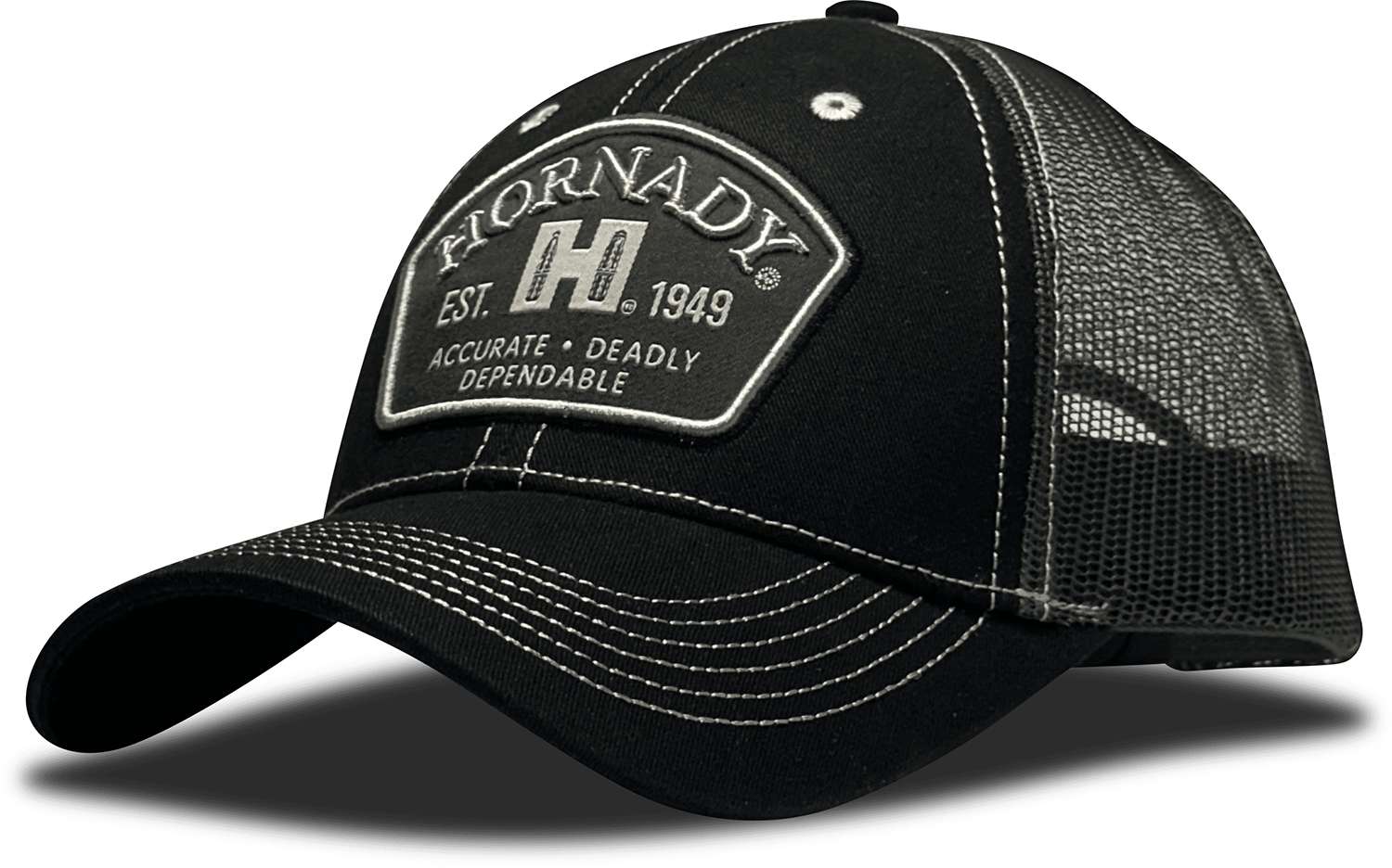 Hornady Gear 32790 Black Trucker Hornady Patch | Range USA