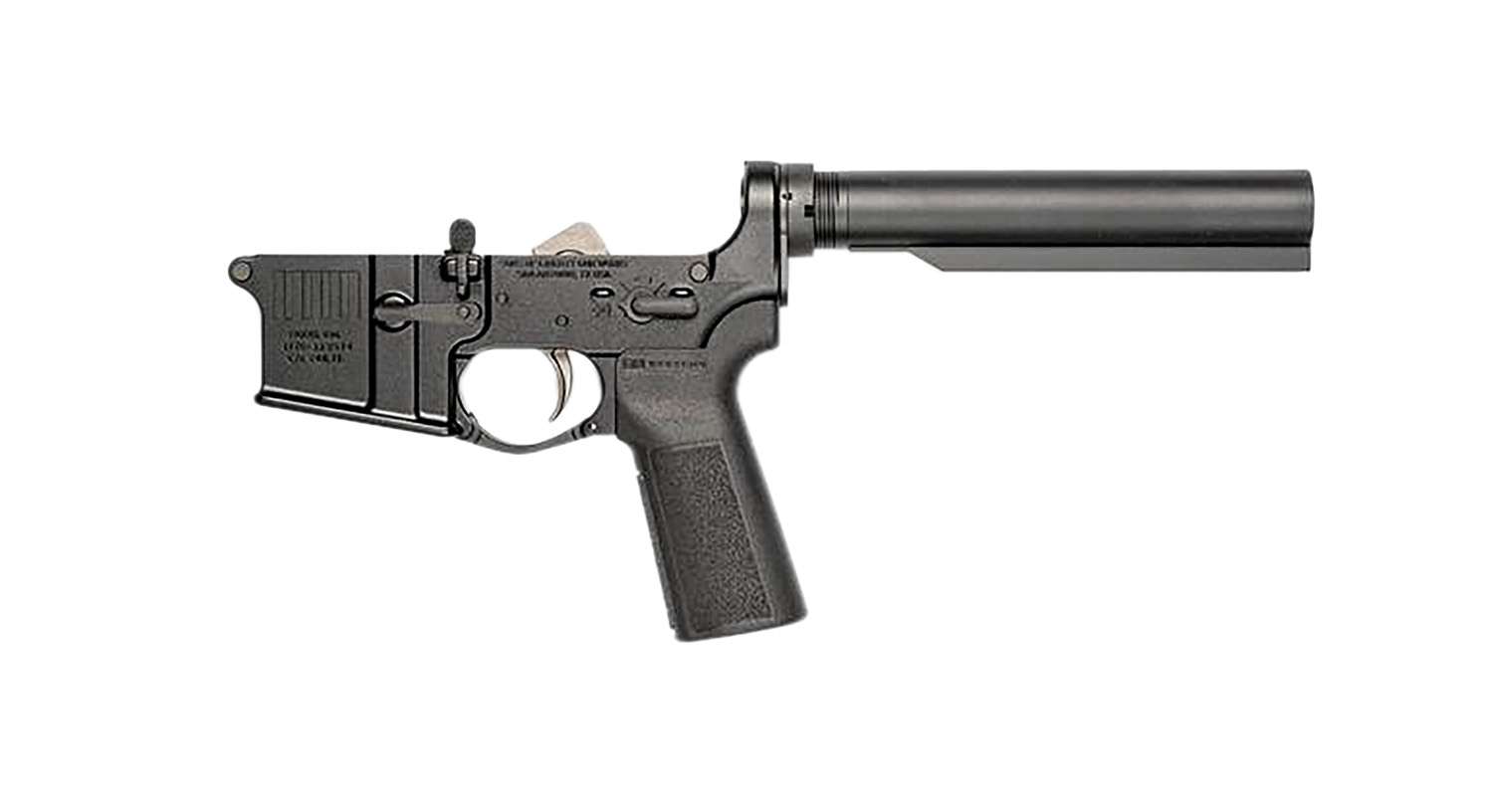 SOLGW M4LOWER-A5-NS-ST ANGRY PATRIOT LWR W/STRIPES | Range USA