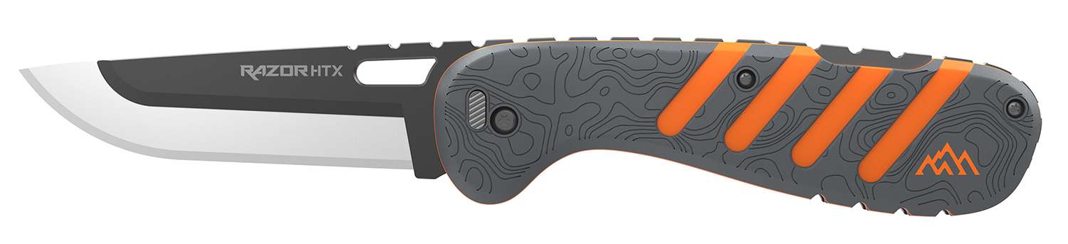 OUTDOOR EDGE HTX35Y-6C RAZOR HTX 3.5" FLD GRY/ORG | Range USA
