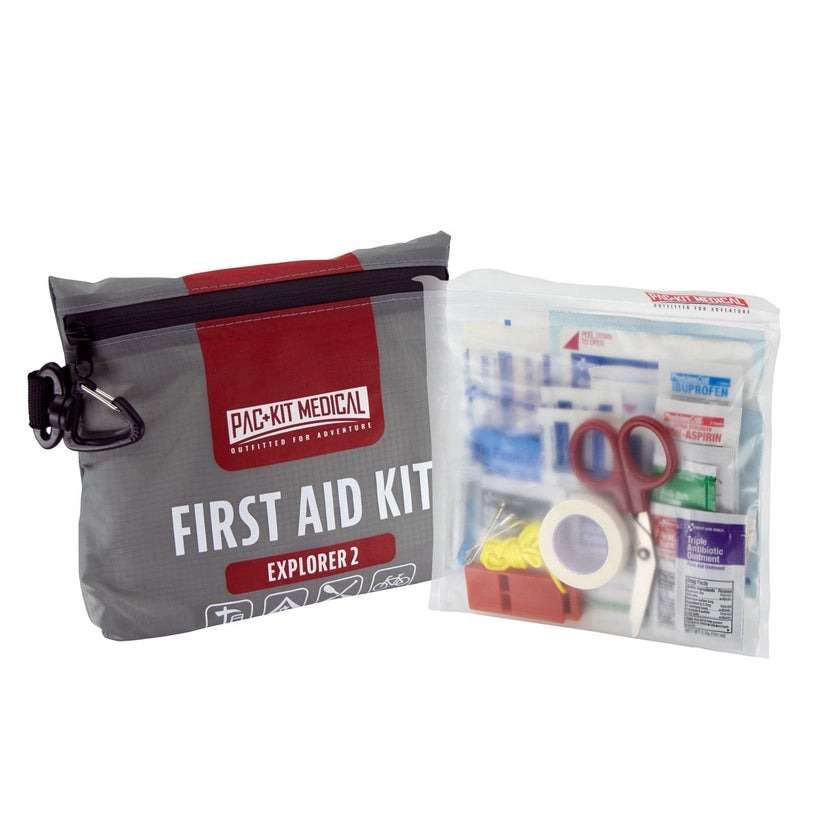 Pac-Kit Medical Medium Explorer Watertight First Aid Kit - 76 Pieces ...