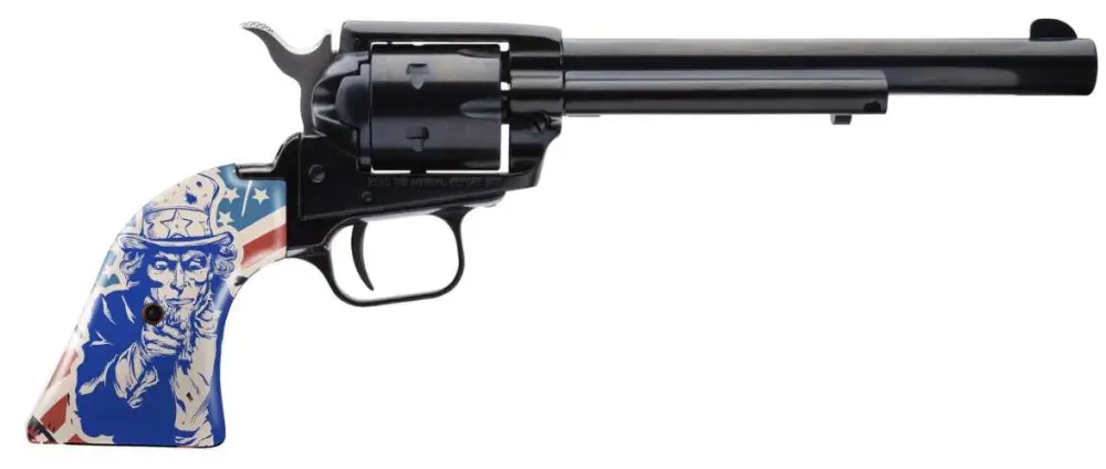 Heritage Mfg RR22B6-US09 Rough Rider 22 LR 6 Shot 6.50" Black Black ...