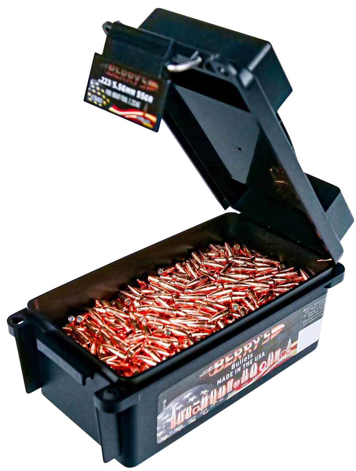 Berry's 28463 Superior 223/5.56 Cal 55gr Full Metal Jacket Boat Tail | NJG