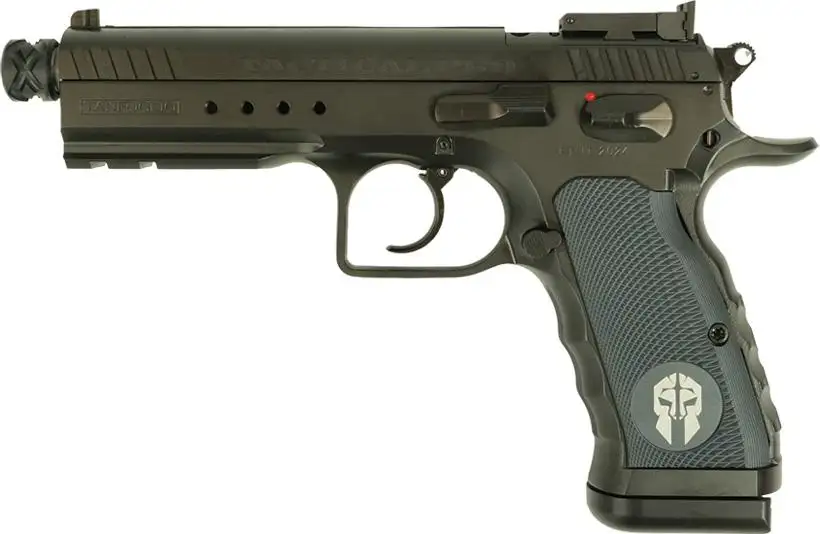 Tanfoglio Defiant Tactical Pro 9mm Luger 20+1 4.50" Stainless Threaded ...