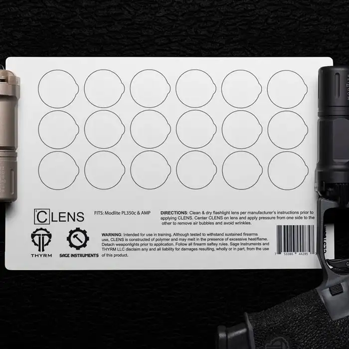 CLENS LENS PROTECTION FOR FLASHLIGHTS AND WEAPON LIGHTS | Tombstone ...