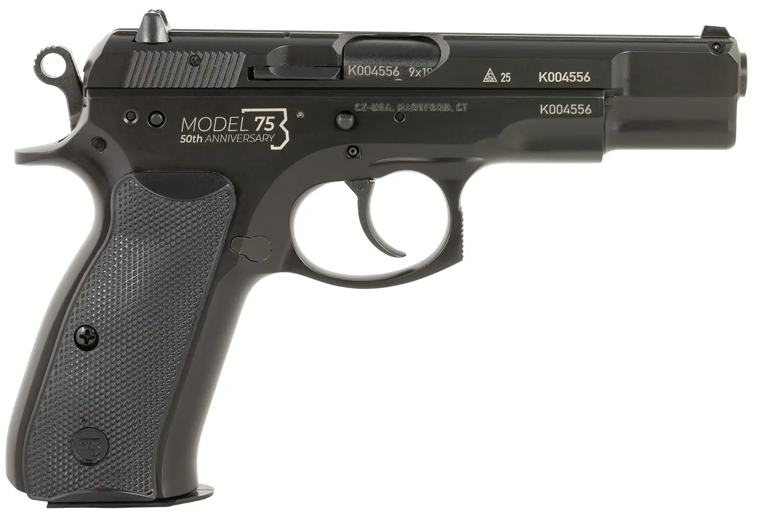 CZ-USA 91107 CZ 75 BD 50th Anniversary 9mm Luger 15+1 | BattleHawk Armory