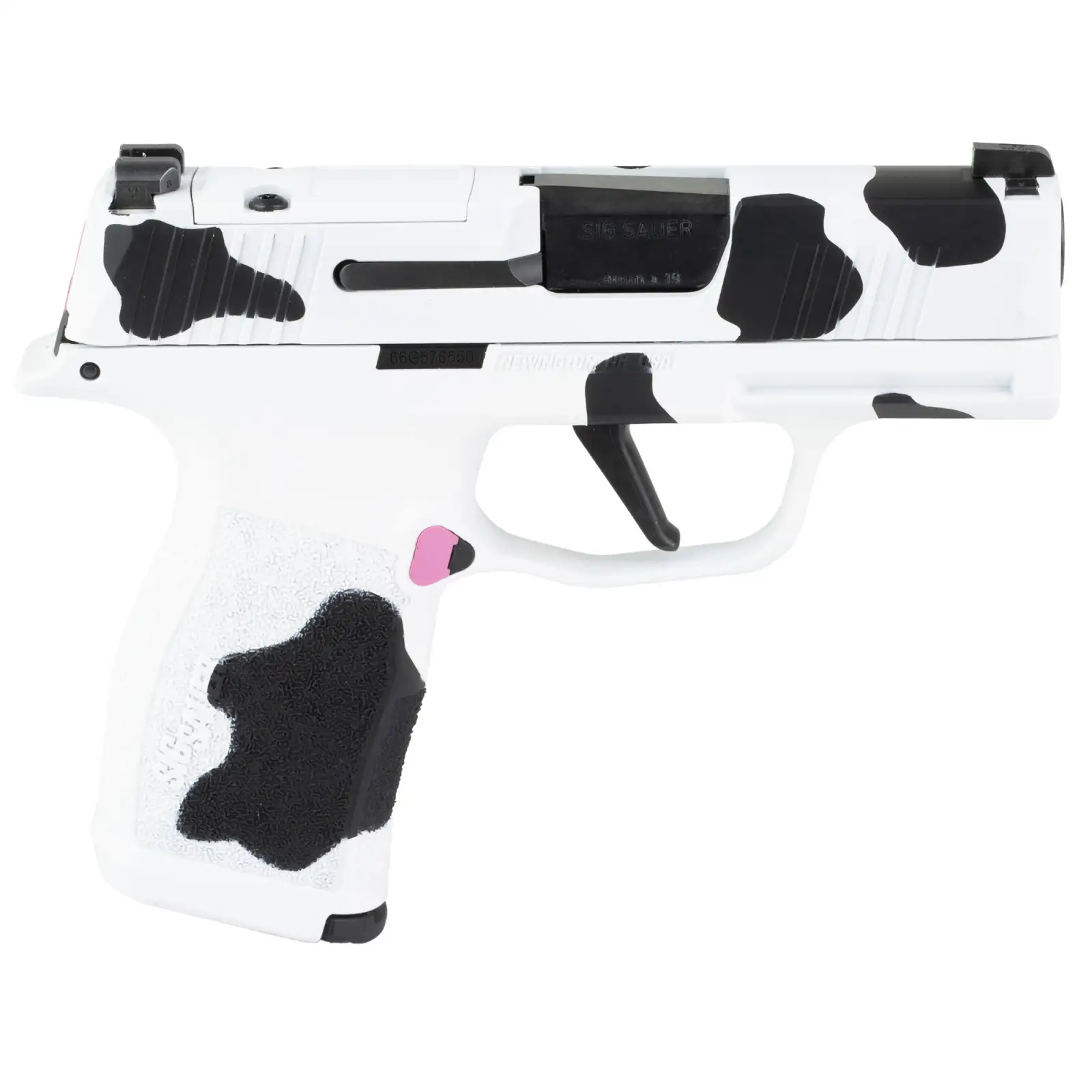 SIG P365X 9MM 3.1" 12RD COW PRINT | J.R. Shooting Sports
