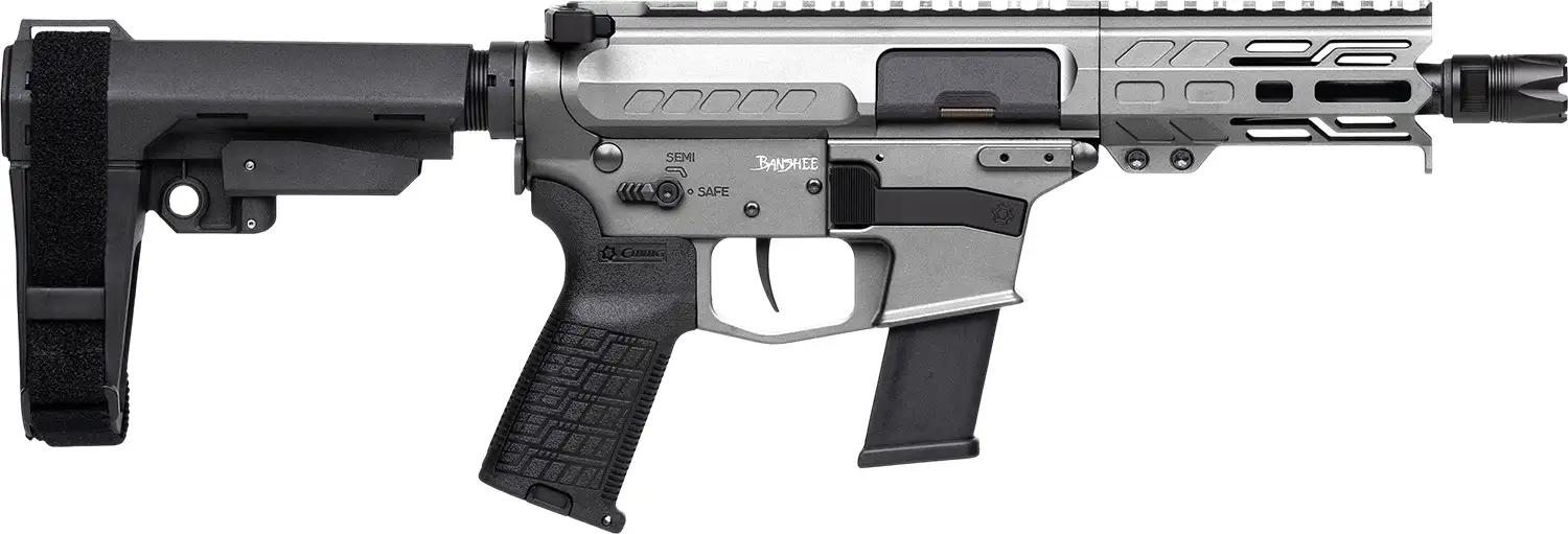 CMMG 45A150FTNG Banshee FE MkG 45 ACP 13+1 5" Black Nitride Threaded ...