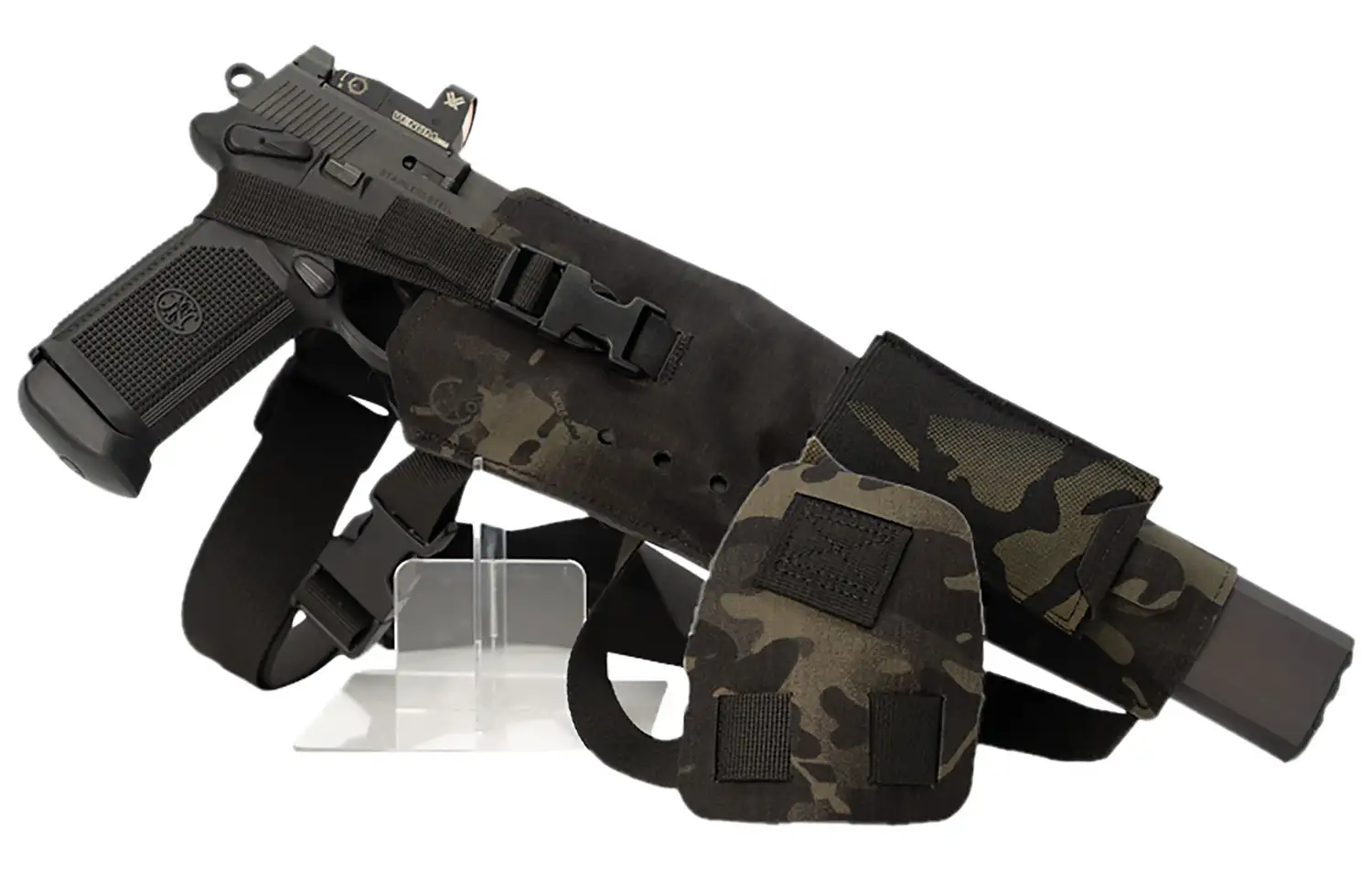 Cole-tac VWX110 Varmint Wrangler XL Pistol Holder Chest MultiCam Black ...