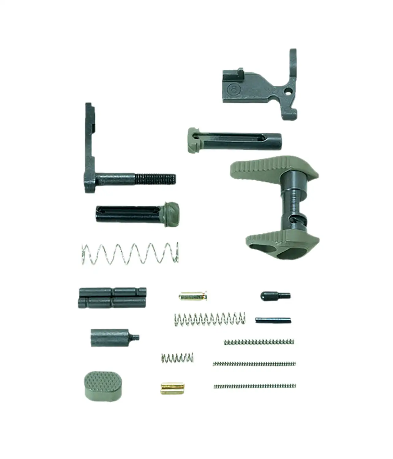 Timber Creek Outdoors ARLPKOD AR Lower Parts Kit OD Green Aluminum ...
