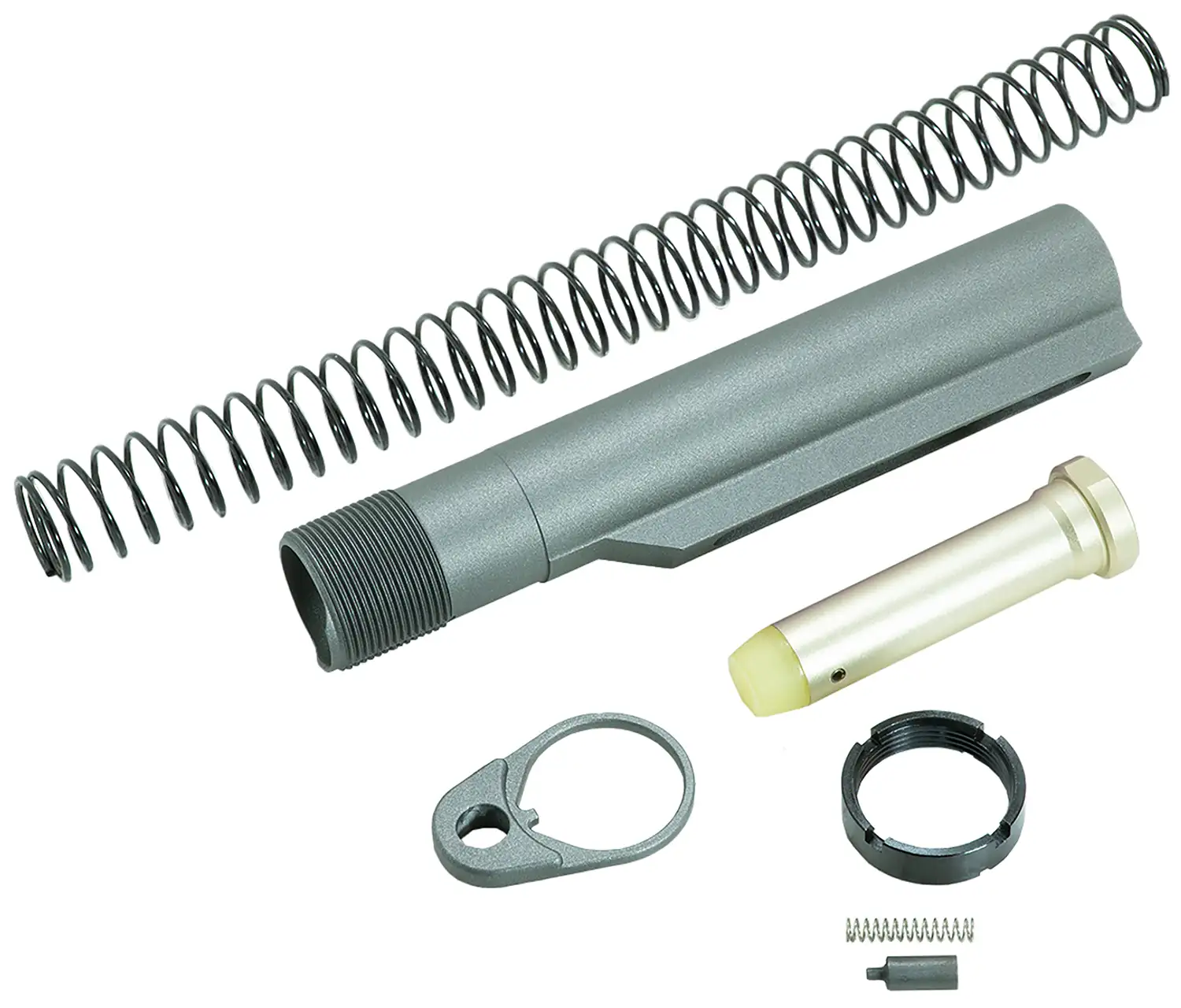 Timber Creek Outdoors ARBTKT Buffer Tube Kit Tungsten AR-15/AR Style ...