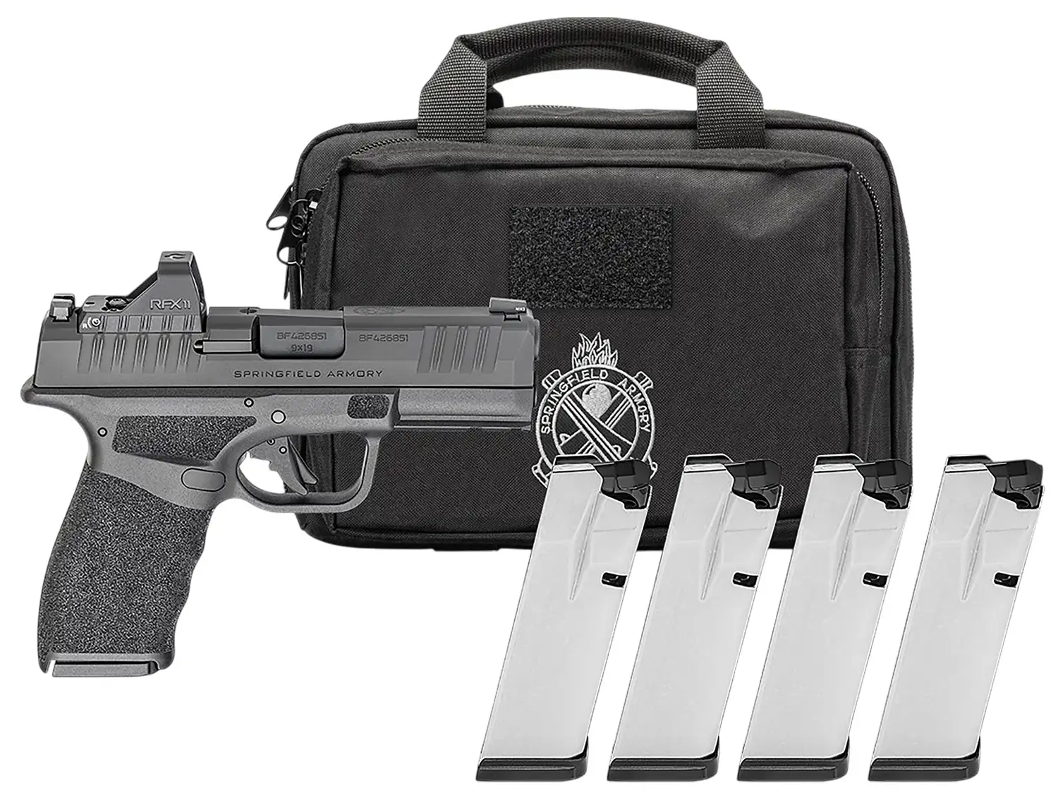 Springfield Hellcat Pro Gear Up 9mm w/ RFX11 Optic