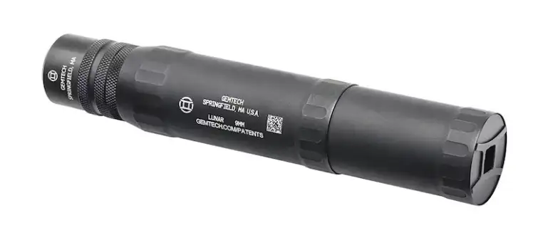 GEMTECH LUNAR 9 QD 3-LUG SUPPRESSOR 9MM BLACK 13482 | Gradys Great Outdoors