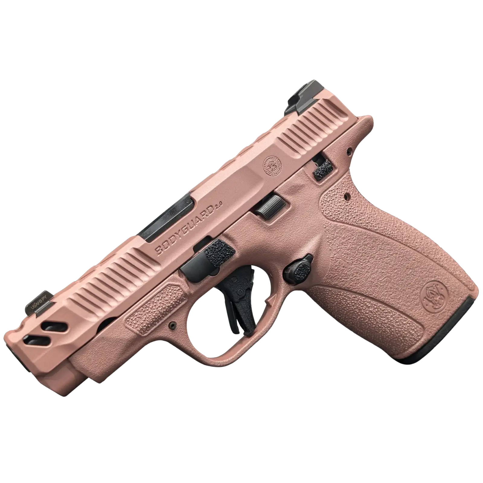 SMITH & WESSON PC BODYGUARD 2.0 CARRY COMP ROSE GOLD 380ACP PISTOL 3.1 ...