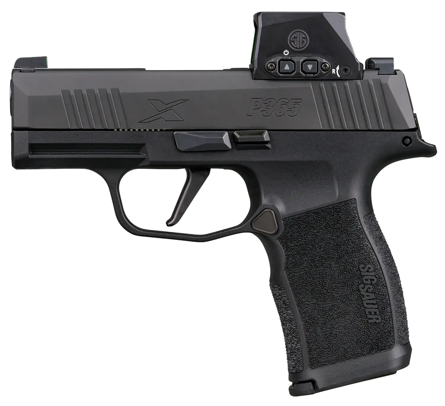 P365, 9MM, 3.1IN, X-SERIES, BLK, STRIKER, X-RAY 3, MOD POLY GRIP, (2 ...