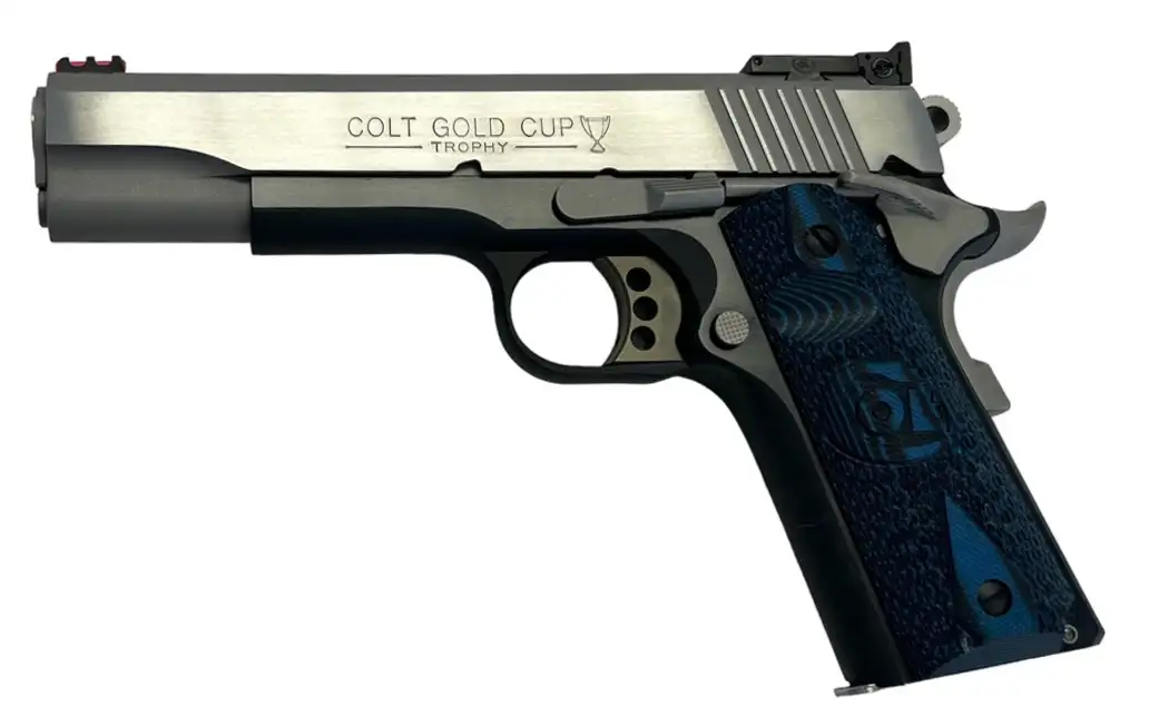 COLT GOLD CUP LITE 38 SUPER BLUED STAINLESS G10 GRIPS | The Hub AZ