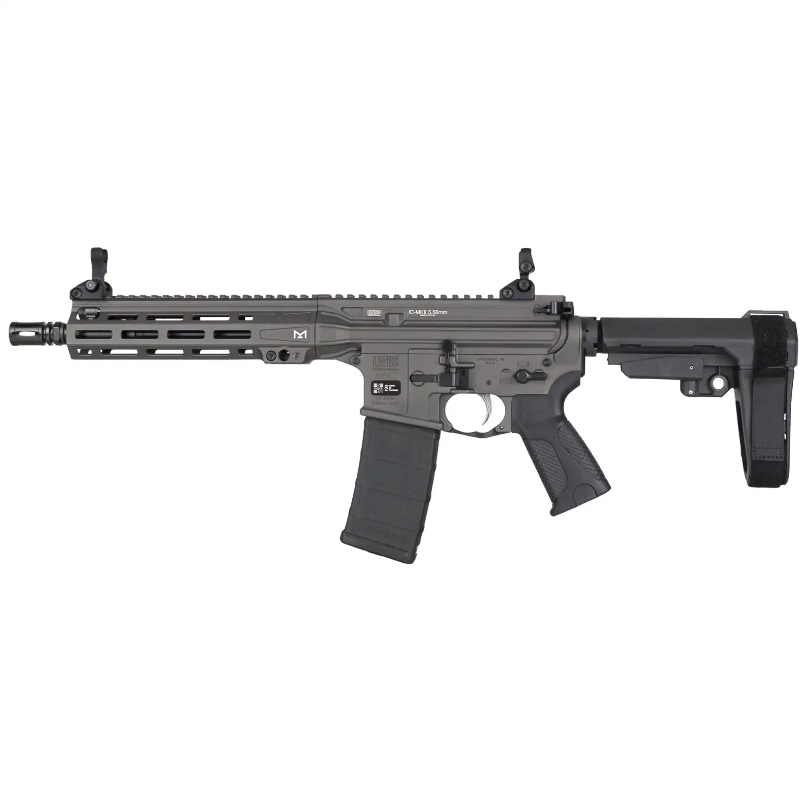 LWRC ICMKII PST 556 10.5 30R GRY BRC | Tombstone Tactical