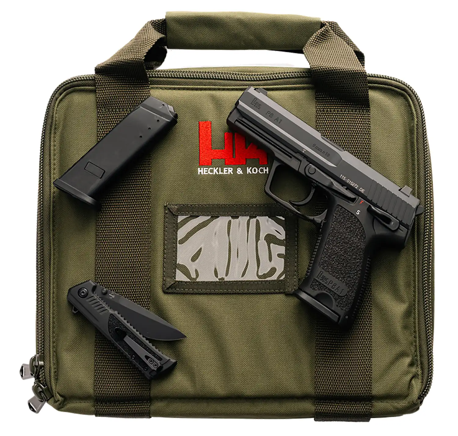 HK 81001398 P8A1 9MM 2X10R W/BOKER GRN CASE | Glockmeister