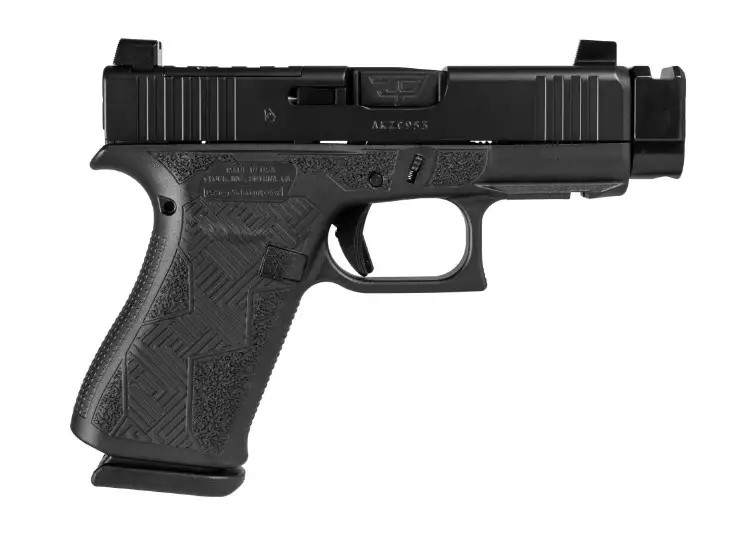 GLOCK 43X OR 9MM BLACKOUT2 COMP FRONT RAIL 10RD UX350204FRBLKC ...
