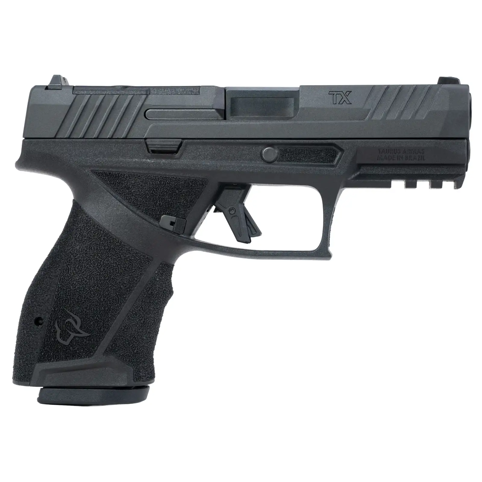 TAU TX9MM COMPACT 4" BK/BK 15RD | Tombstone Tactical