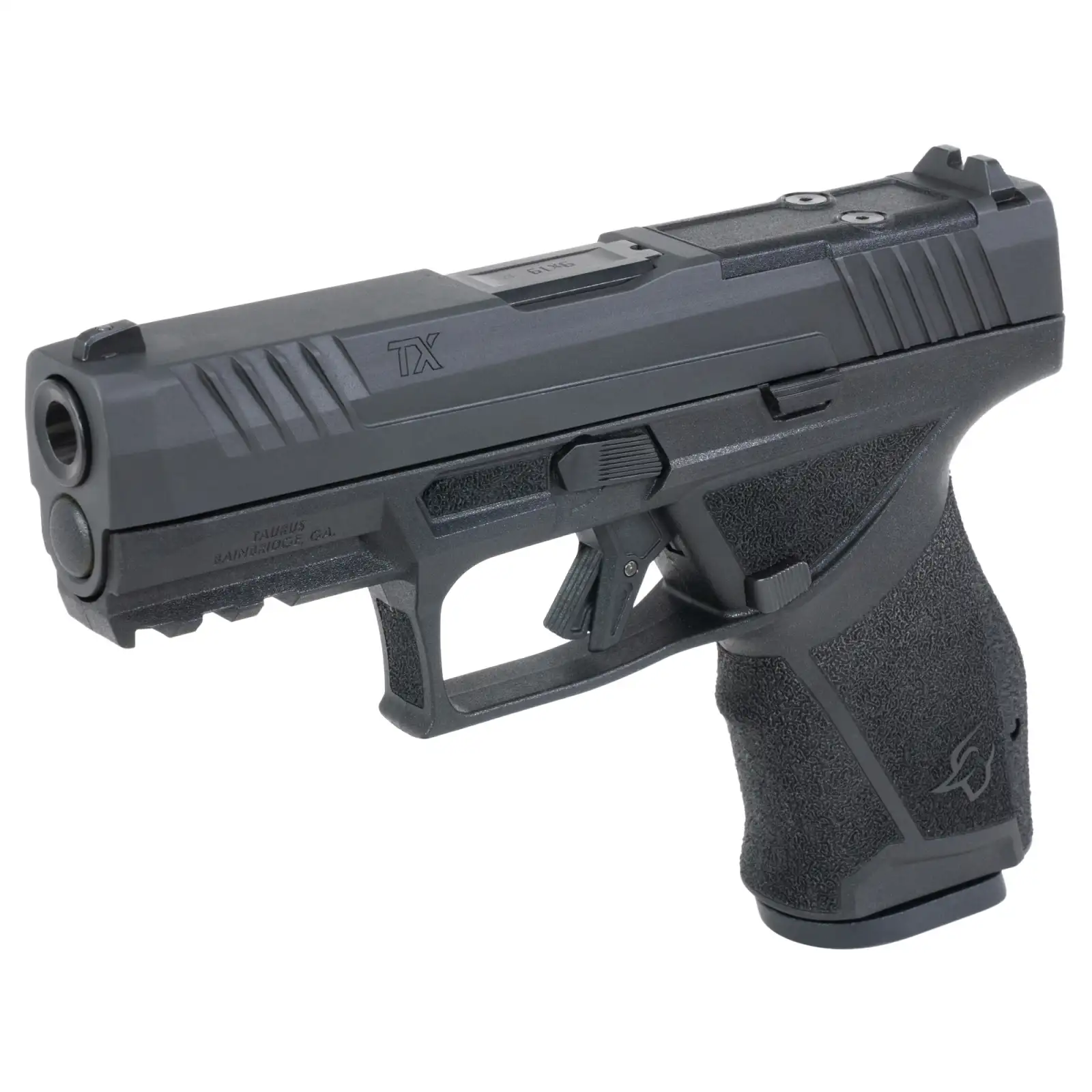 TAU TX9MM COMPACT 4" BK/BK 15RD | Tombstone Tactical