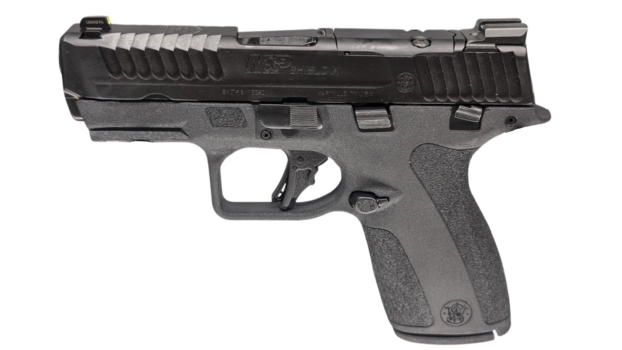 SMITH & WESSON M&P 9 SHIELD X MS LIBERTY 250TH PISTOL 3.6" FRONT NIGHT ...