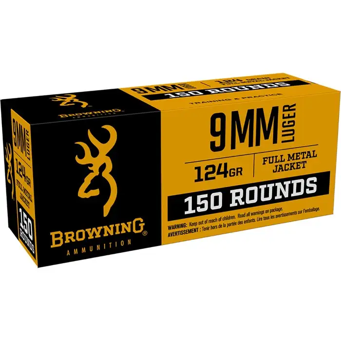 9MM LUGER FULL METAL JACKET HANDGUN AMMO | BattleHawk Armory