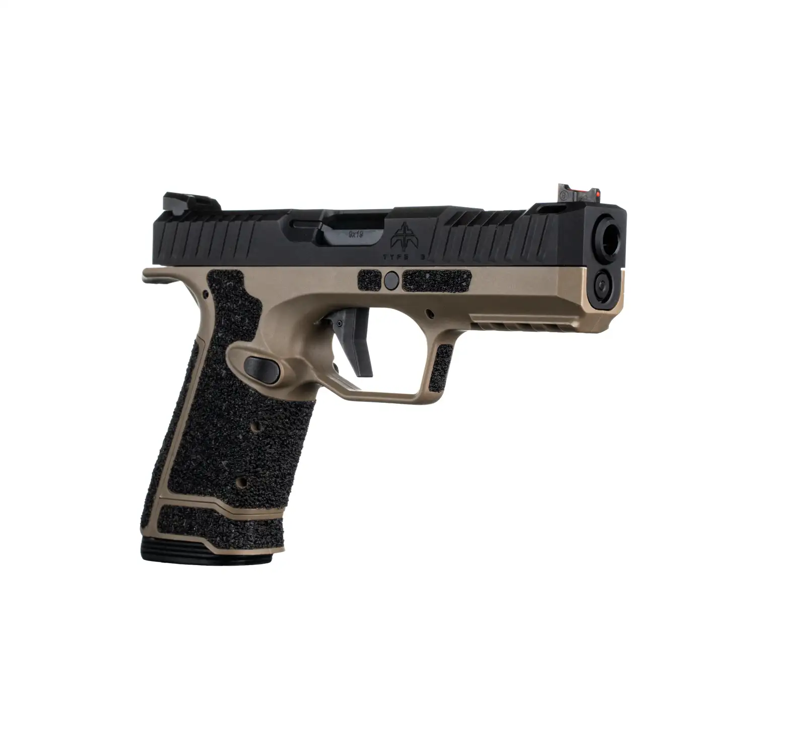 Type-B - Black slide and frame - ACRO optic cut - With Ported barrel ...
