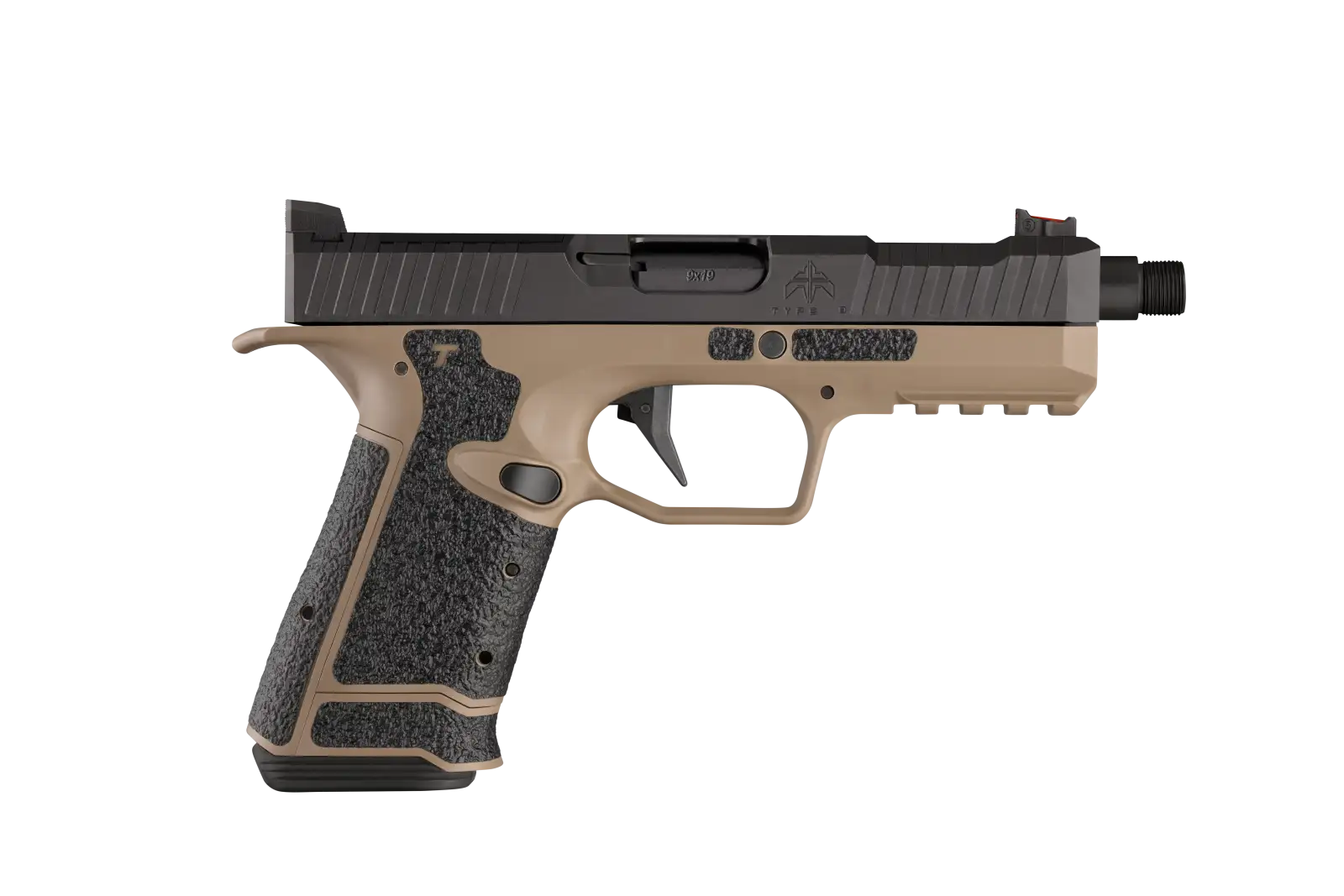 Type-B - Black slide and FDE frame - RMSc optic cut - Right Handed ...