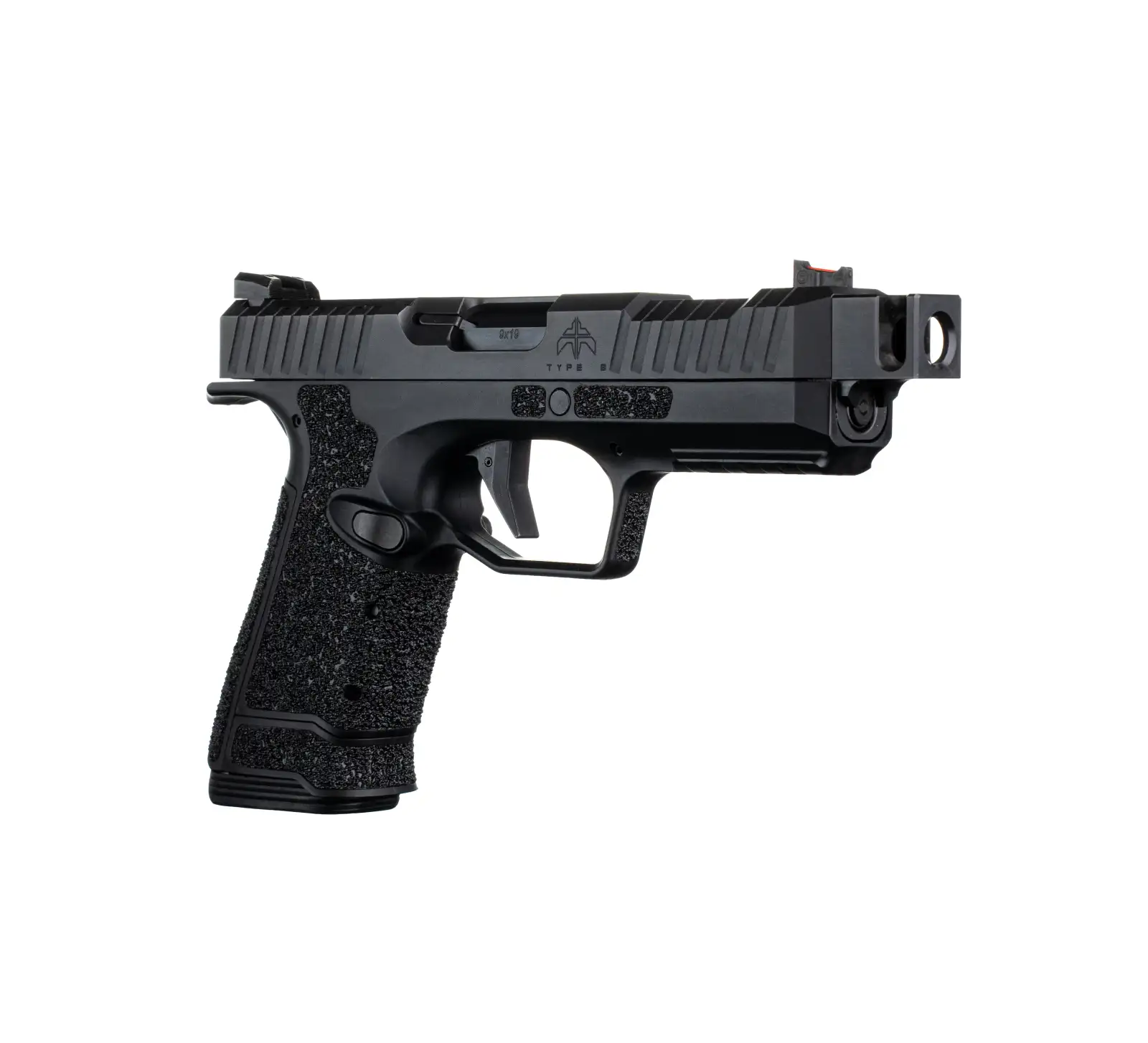 Type-B - Black slide and FDE frame - ACRO optic cut - With Threaded ...
