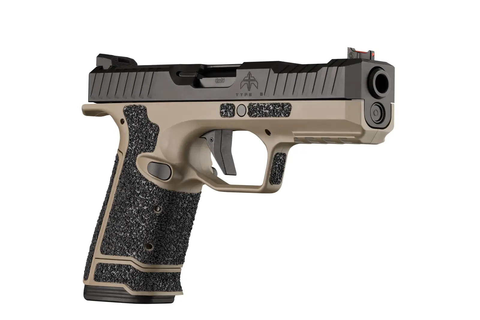 Type-B - Black slide and FDE frame - RMR optic cut - Right Handed ...