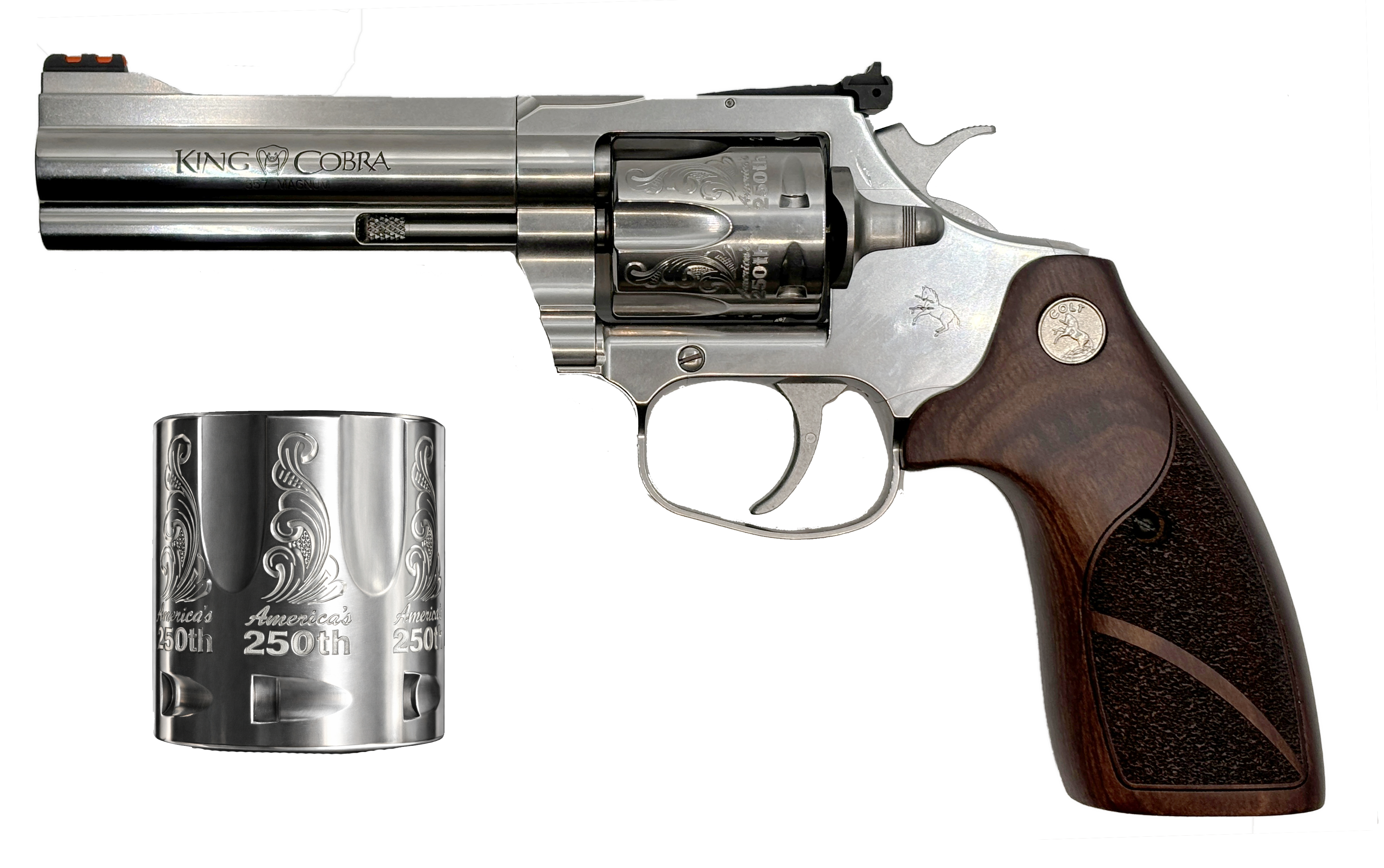 COLT KING COBRA TARGET 250TH CYLINDER 357MAG 4.25IN BARREL KCOBRA ...