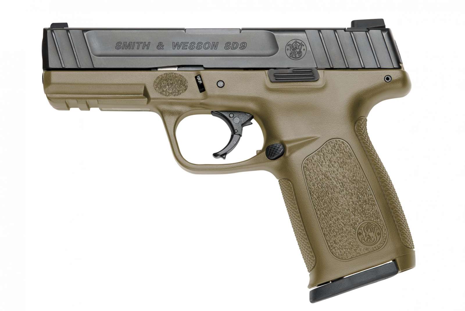 Smith & Wesson 11998 SD9 9mm Luger 4" 16+1 Black Armornite Stainless ...