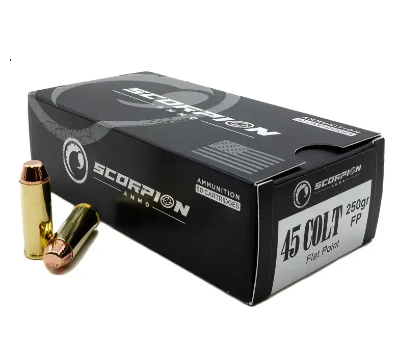 SCORPION AMO 45 COLT 250GR TMC- FP 50RD BOX ( 20 BOXES PER CASE ...