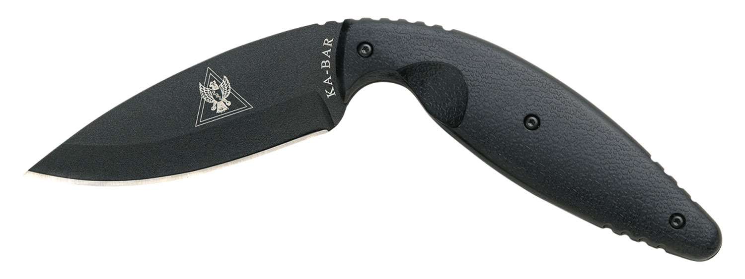 Ka Bar 1482 TDI Law Enforcement 3 69 Drop Point Plain AUS 8A Steel