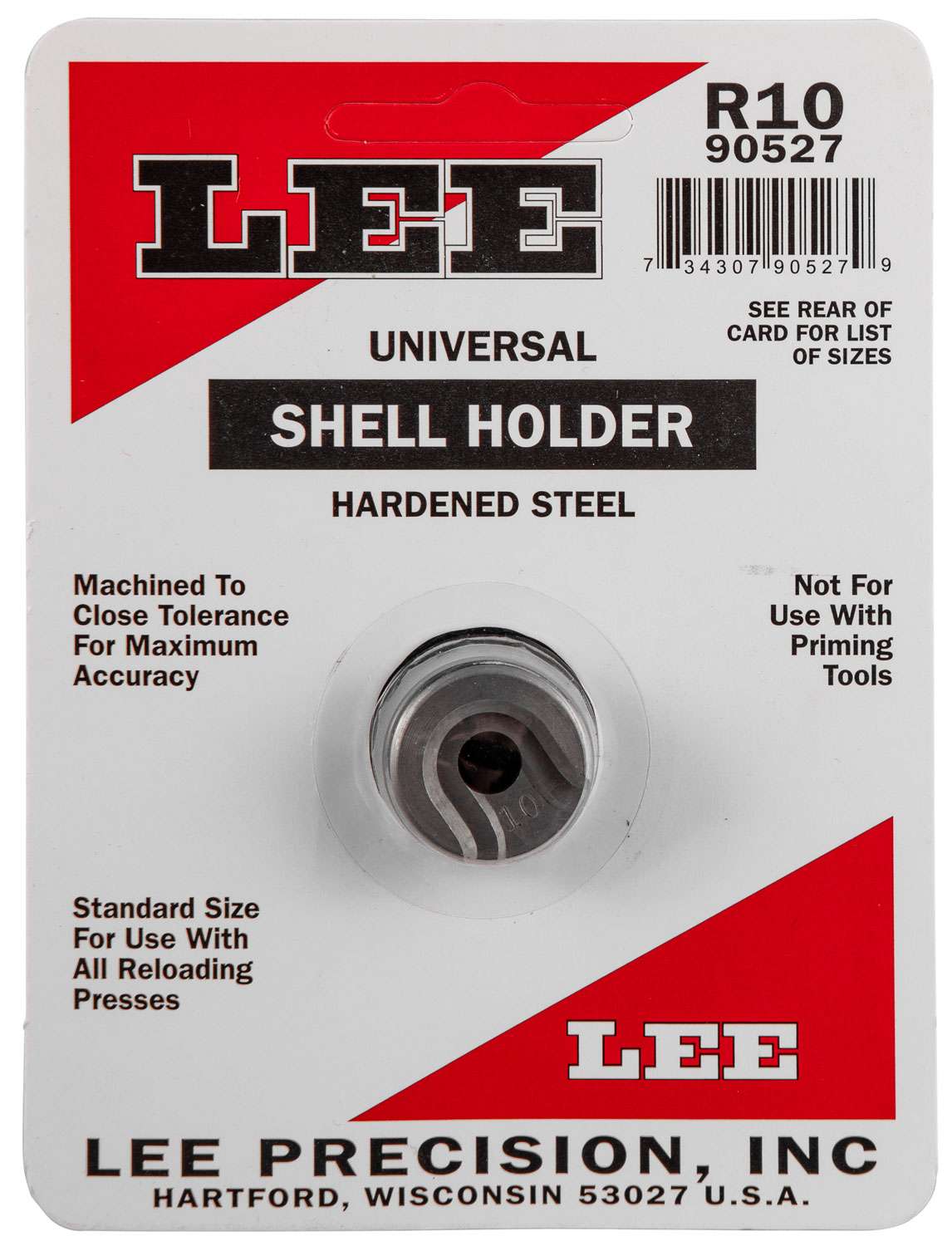 Lee 90527 #1 Shell Holder Each 220 Swift/6.5 Jap/7X64 Brenneke #10 ...