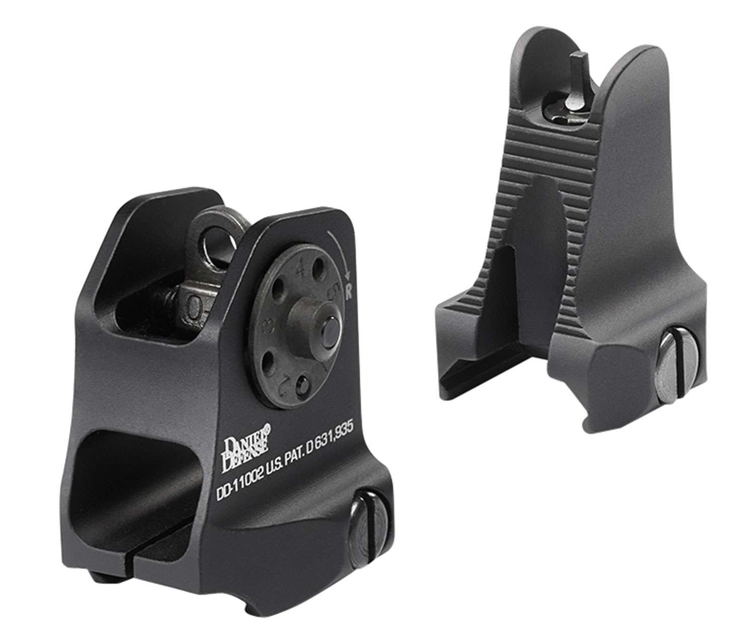 Daniel Defense 1908809116 Rock and Lock Front/Rear Sights AR-15 Fixed ...