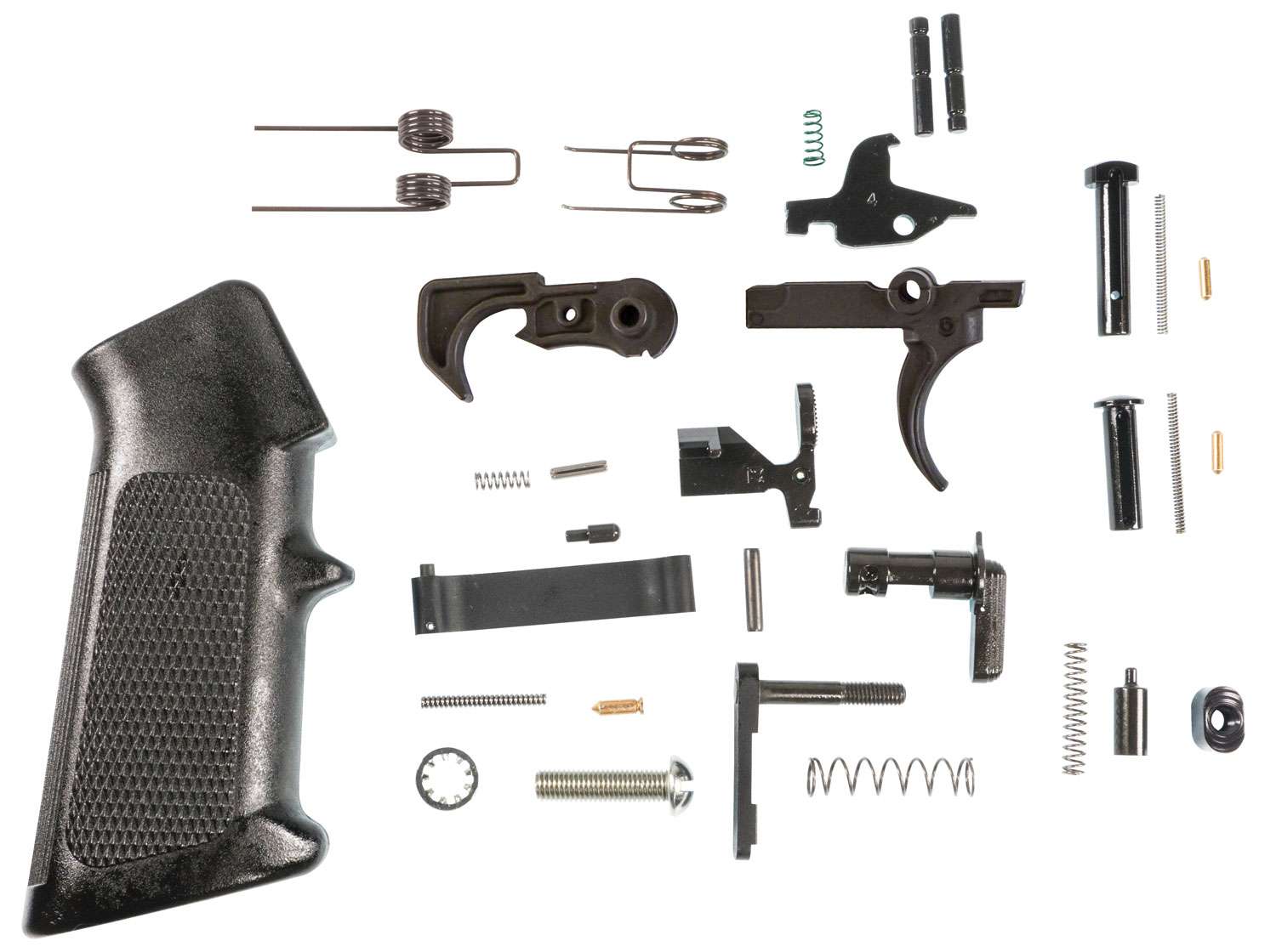 M P Accessories 1085634 AR Lower Parts Kit AR 15 Black US Patriot Armory m-p-accessories-1085634-ar-lower-parts-kit-ar-15-black-us-patriot-armory
