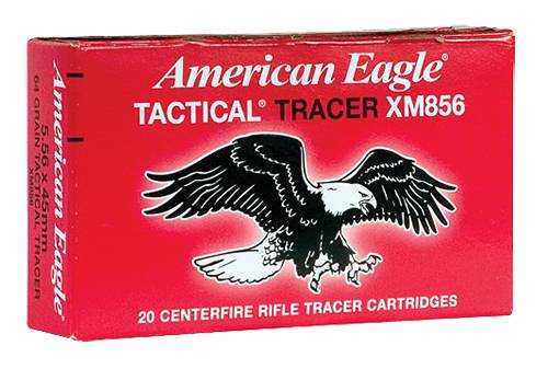 Federal American Eagle Tactical Tracer 223 Remington/5.56 NATO 64 GR ...