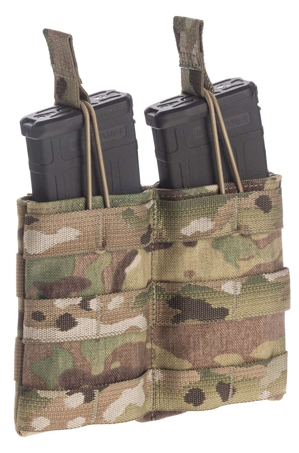 TACSHIELD (MILITARY PROD) T3507CY Speed Load Double Rifle Mag Pouch ...